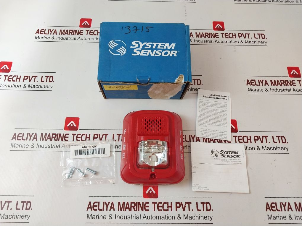 System Sensor P2Rl Wall Horn Strobe – Aeliya Marine Tech