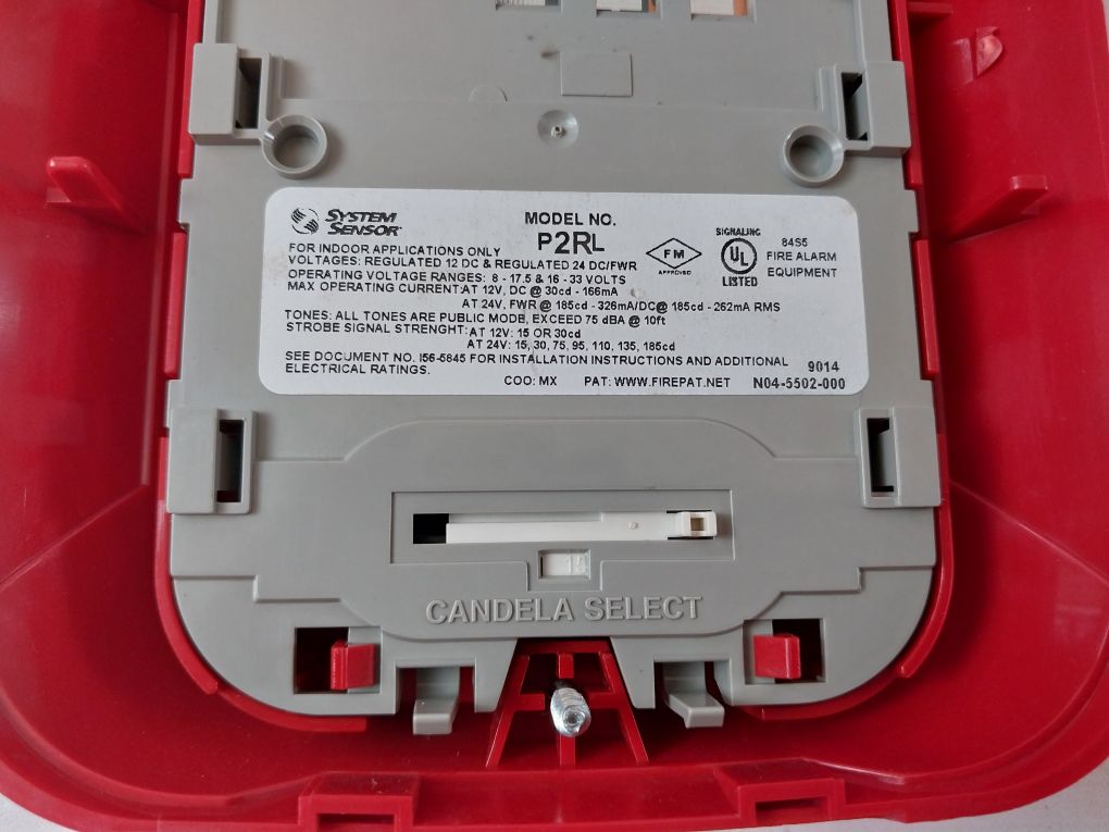 System Sensor P2Rl Wall Horn Strobe – Aeliya Marine Tech