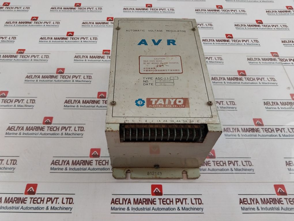 Taiyo Electric Asc-11-4 Avr Solid State Device 23606 – Aeliya Marine Tech