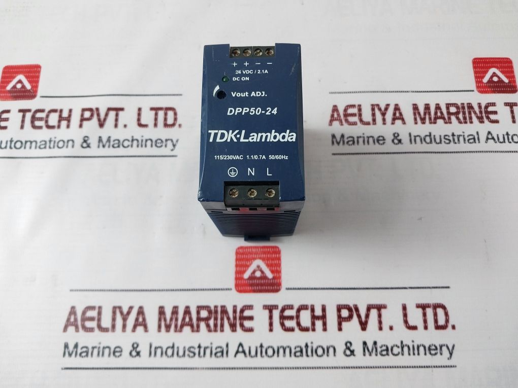 Tdk-lambda Dpp50-24 Rail Power Supply – Aeliya Marine Tech