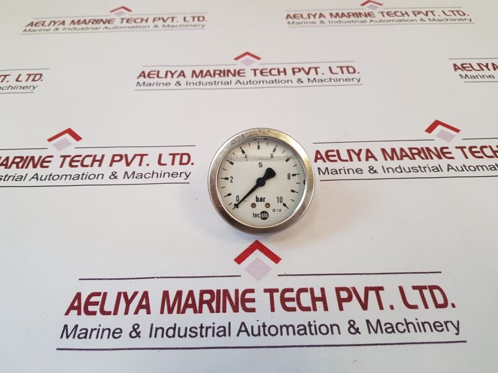 Tecsis Cl. 1.6 Pressure Gauge 0-10 Bar – Aeliya Marine Tech