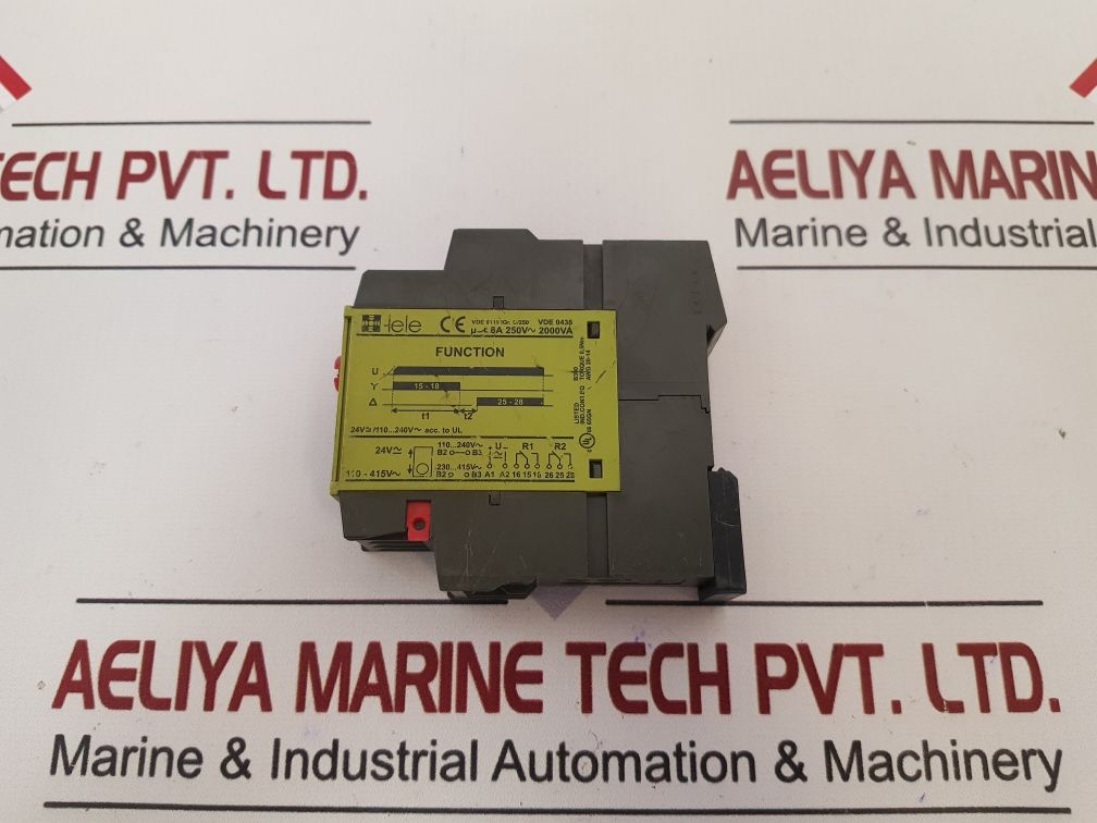 Tele Analog Timer D12Ds Multifunction Changeover Relay – Aeliya Marine Tech