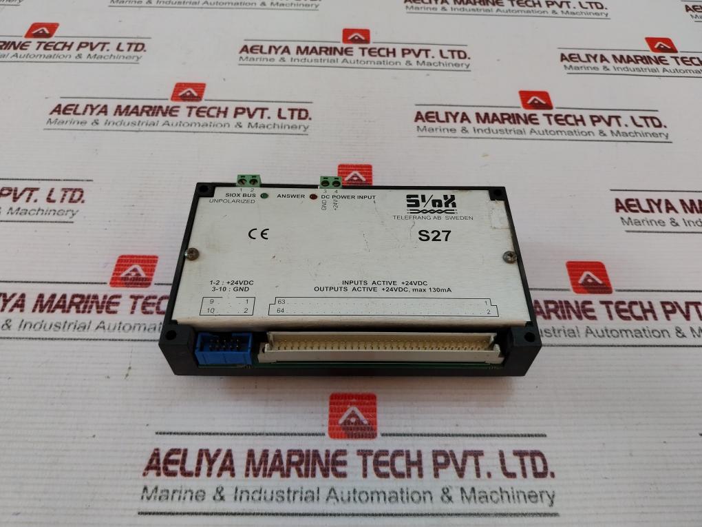 Telefrang S27 Input Output Module 24Vdc – Aeliya Marine Tech