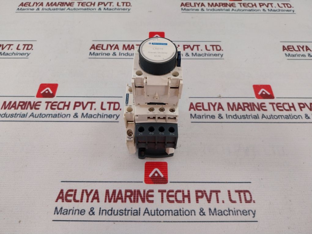 Telemecanique A013250 Contactor With Ladt0 Auxiliary Contact Block ...