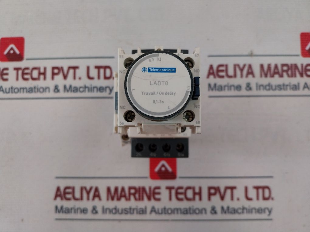 Telemecanique A013250 Contactor With Ladt0 Auxiliary Contact Block ...