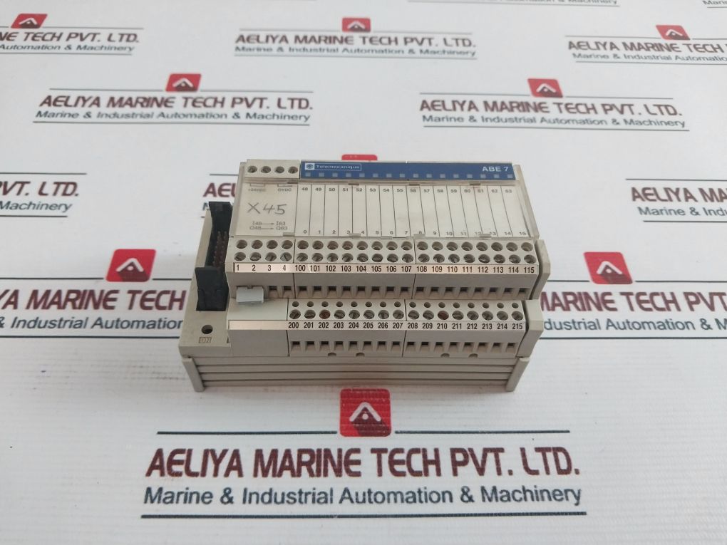 Telemecanique Abe7-h16R21 Terminal Block 24Vdc – Aeliya Marine Tech