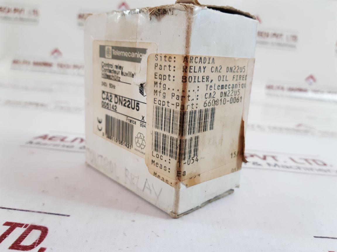 Telemecanique Ca2 Dn22U5 Control Relay Ca2 Dn22 – Aeliya Marine Tech