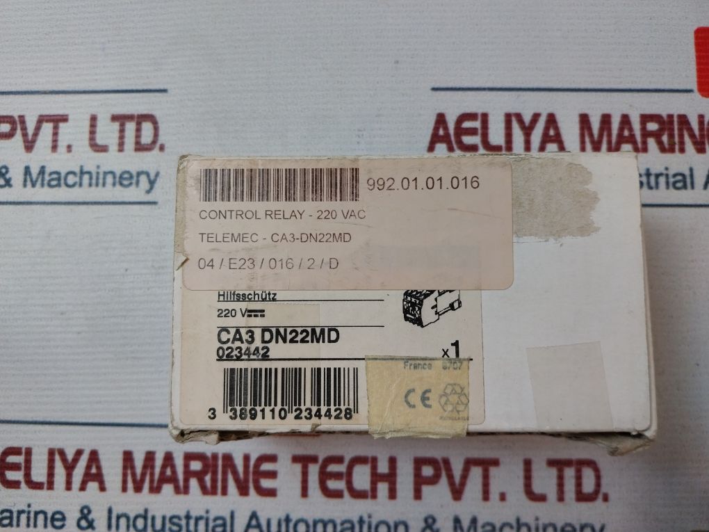 Telemecanique Ca3 Dn 31 Auxiliary Contactor Relay 500V – Aeliya Marine Tech
