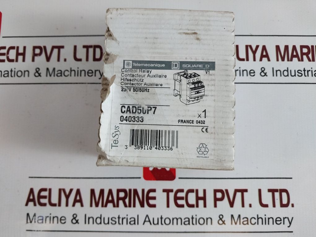Telemecanique Cad50P7 Control Relay – Aeliya Marine Tech®