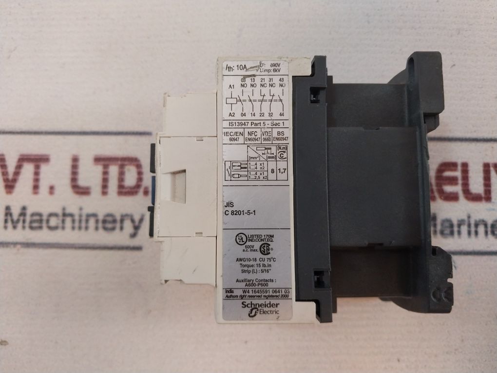 Telemecanique Cad 32 Control Relay 600V – Aeliya Marine Tech
