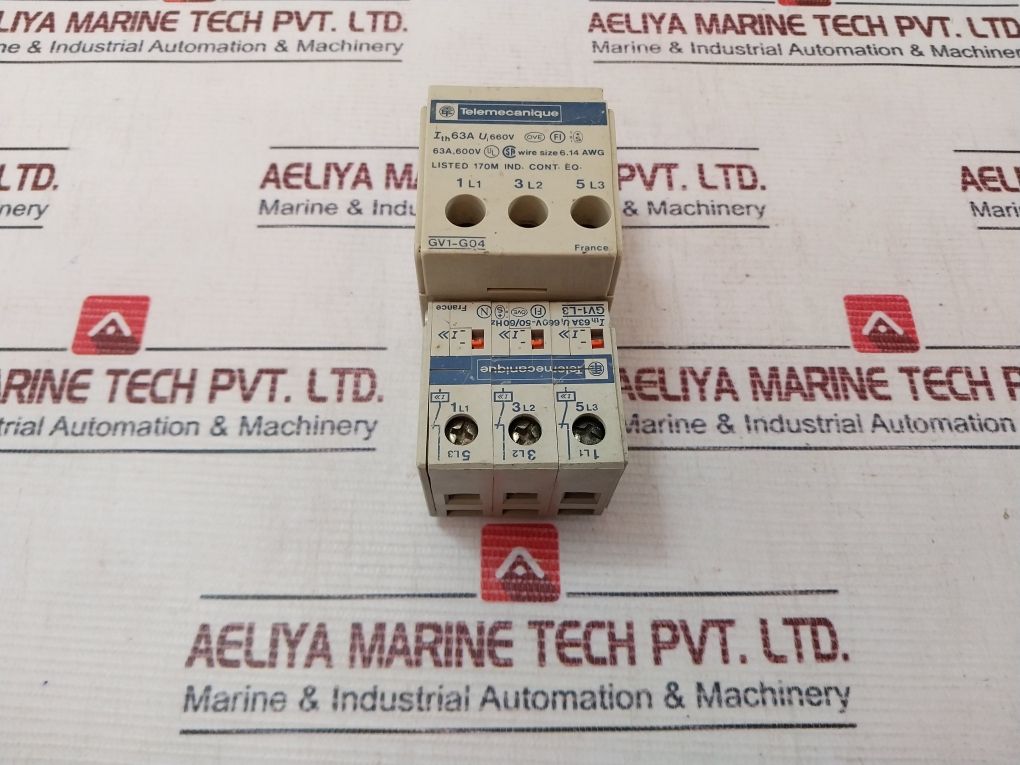 Telemecanique Gv1-g04 Terminal Block 63A 660V – Aeliya Marine Tech