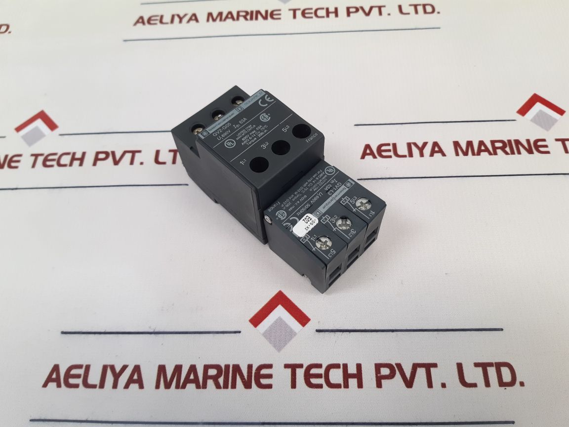Telemecanique Gv2-g05 Electric Terminal Block Gv1-l3 Circuit Breaker ...
