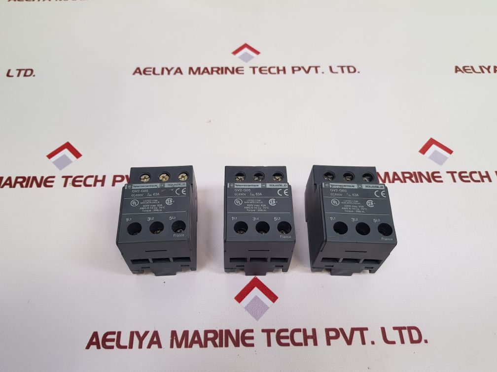 Telemecanique Gv2-g05 Terminal Block Used – Aeliya Marine Tech