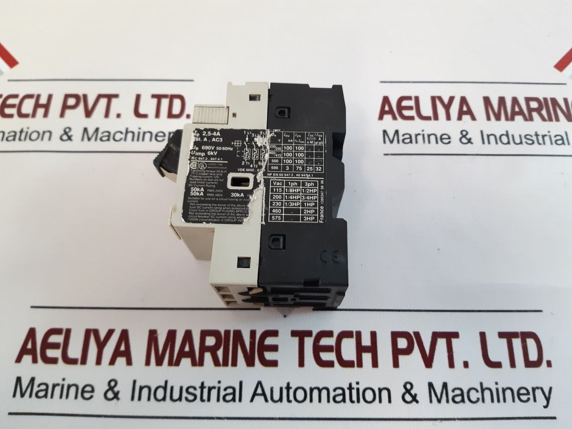 Telemecanique Gv2-m08 Circuit Breaker – Aeliya Marine Tech