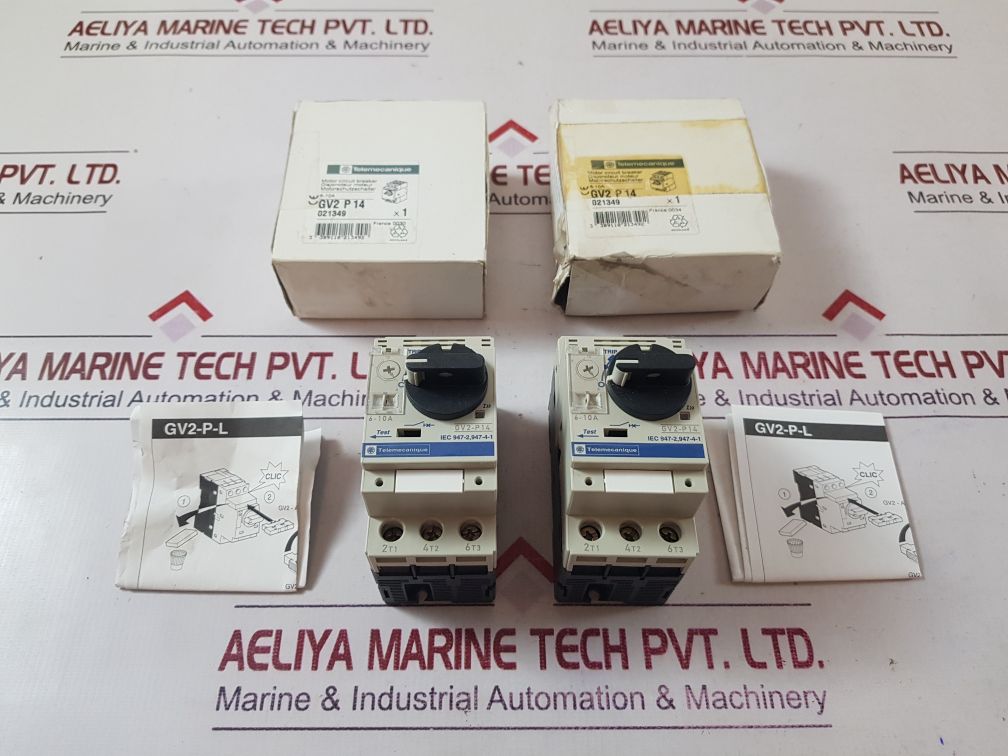 Telemecanique Gv2-p14 Motor Circuit Breaker – Aeliya Marine Tech