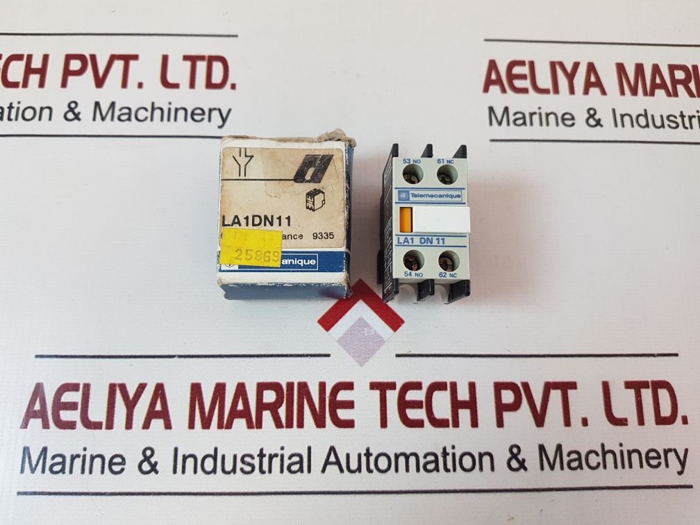 Telemecanique La1 Dn 11 Auxiliary Contact Block – Aeliya Marine Tech