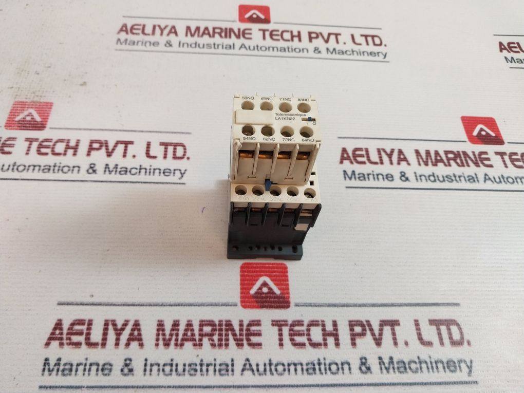 Telemecanique La1Kn22 Auxiliary Contact Block With A013250 Contactor ...