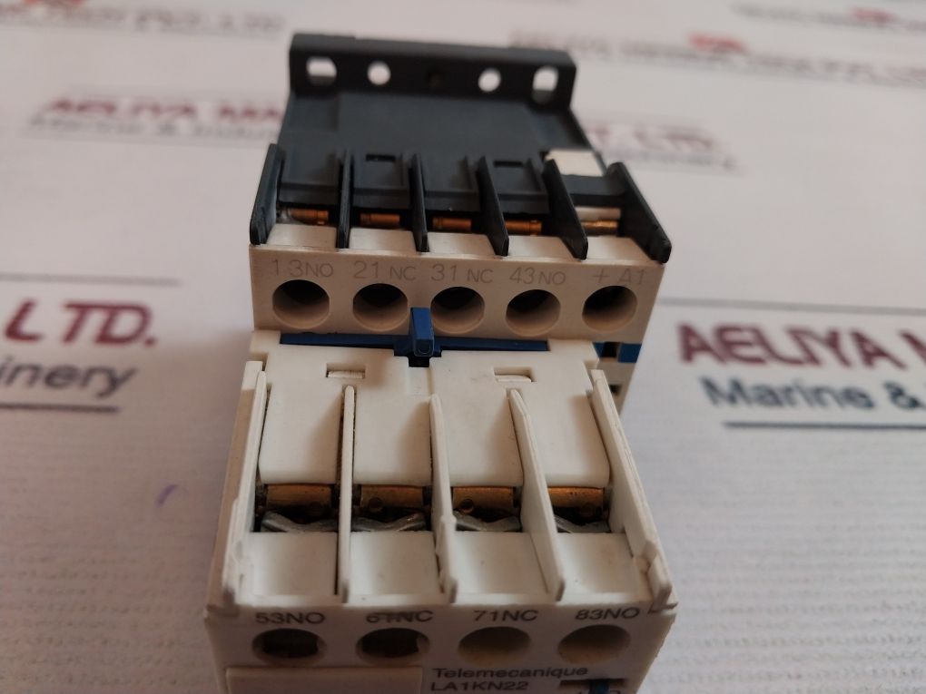 Telemecanique La1Kn22 Auxiliary Contact Block With A013250 Contactor ...