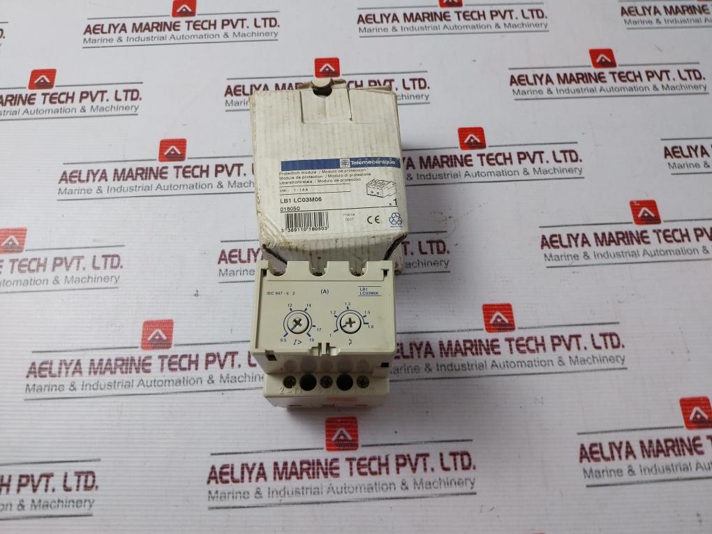 Telemecanique Lb1 Lc03M06 Thermal Magnetic Overload Module 690V 9.5-19A ...