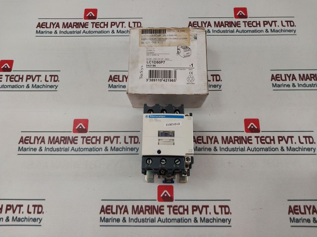 Telemecanique Lc1D50P7 Contactor 042196 230V 50/60Hz – Aeliya Marine Tech®