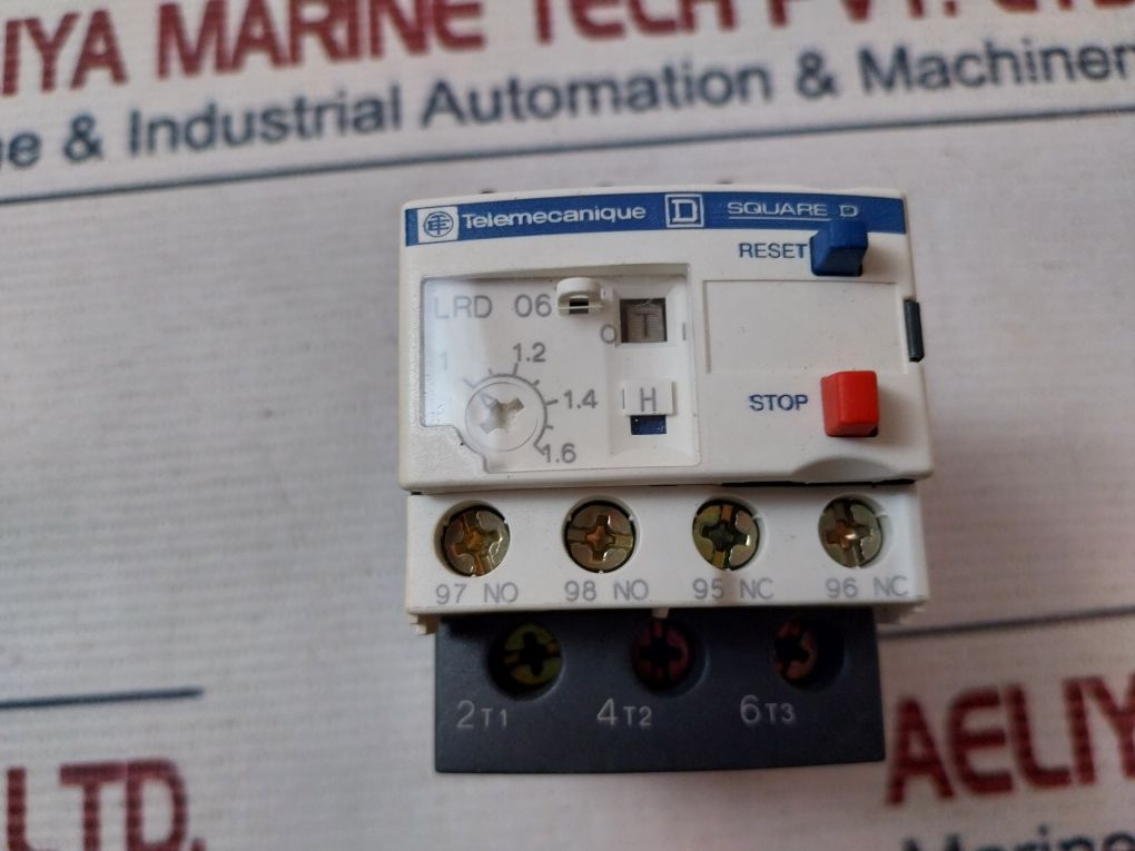 Telemecanique Lrd 06 Thermal Overload Relay – Aeliya Marine Tech