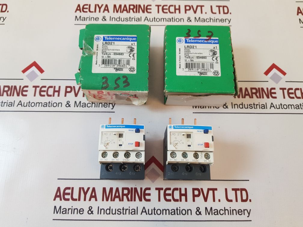 Telemecanique Lrd 21 Thermal Overload Relay – Aeliya Marine Tech