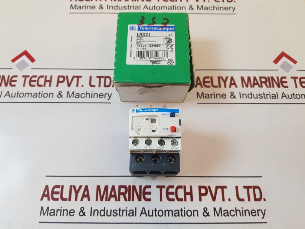 Telemecanique Lrd 21 Thermal Overload Relay – Aeliya Marine Tech