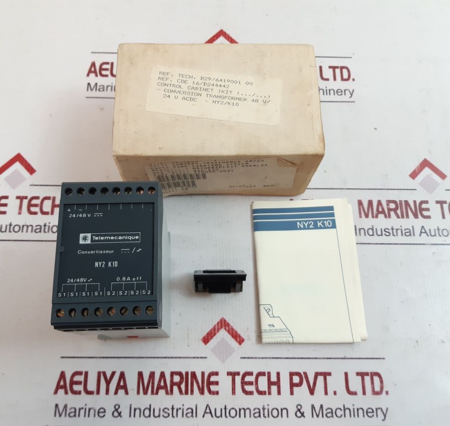 Telemecanique Ny2 K10 Safety Barrier Relay – Aeliya Marine Tech