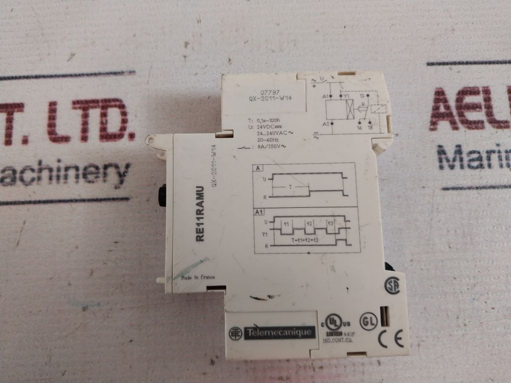 Telemecanique Re11Ramu Modular Timing Relay 8A/250V~ – Aeliya Marine Tech