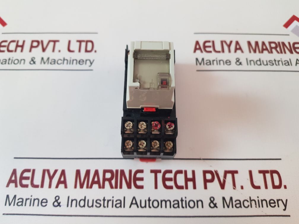 Telemecanique Rhn412F Relay 2.5A/240Vac With Relay Base – Aeliya Marine ...