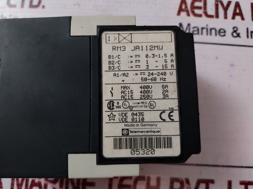 Telemecanique Rm3 Ja1 Programmable Relay – Aeliya Marine Tech