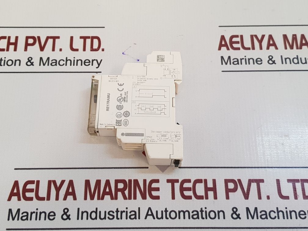 Telemecanique Schneider Electric Re17Ramu Modular Timing Relay – Aeliya ...