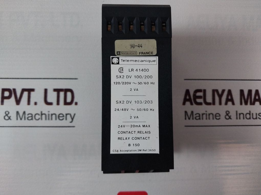 Telemecanique Sx2 Dv 200 Relay – Aeliya Marine Tech
