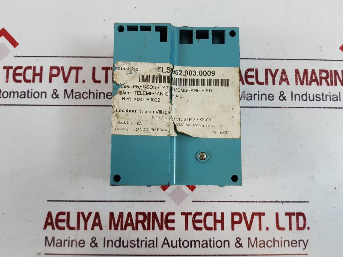 Telemecanique Xmg-b0022 Membrane Pressure Switch + Kit – Aeliya Marine Tech