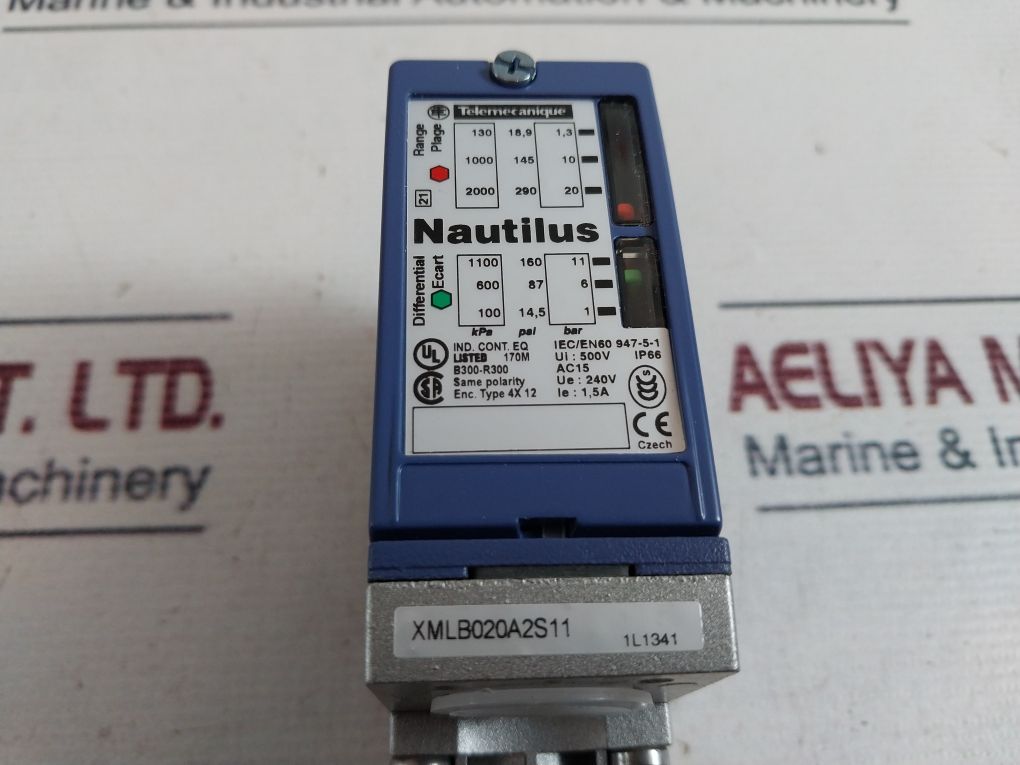 Telemecanique Xmlb020A2S11 Pressure Switch – Aeliya Marine Tech®
