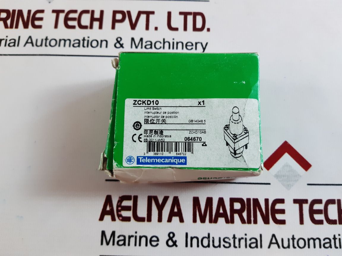 Telemecanique Zckd10 Limit Switch Head Plunger – Aeliya Marine Tech