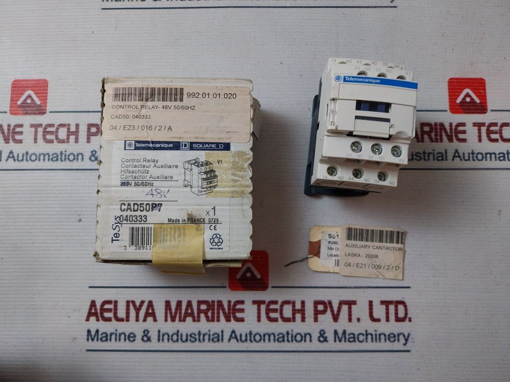 Telemecanique/Schneider Electric Cad50 Control Relay 6Kv – Aeliya ...