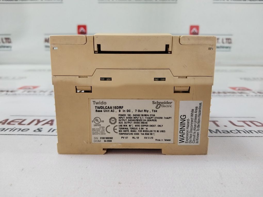 Telemecanique/Schneider Electric Twdlcaa16Drf Compact Plc Base Unit ...
