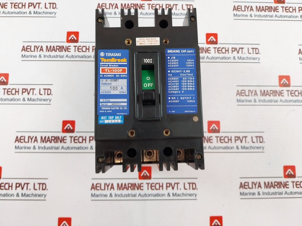 Terasaki Electric Tl-100F Circuit Breaker Ac690V 50~60Hz – Aeliya ...