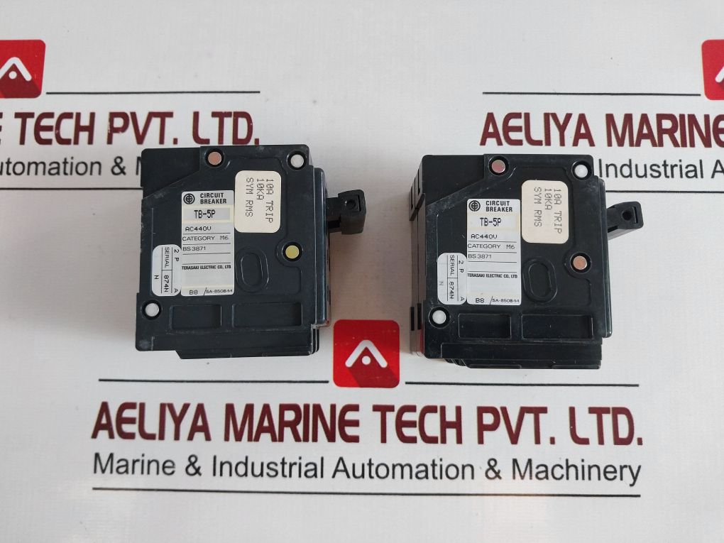 Terasaki Tb-5P Circuit Breaker Ac440V 10A – Aeliya Marine Tech