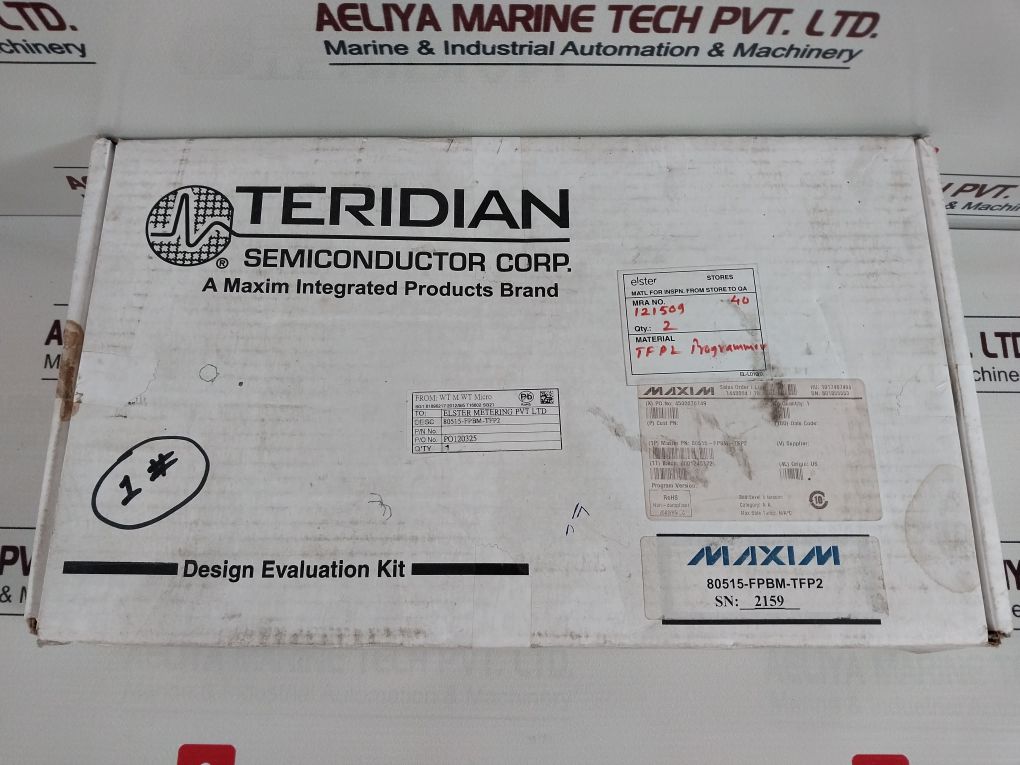 Teridian Tfp2 Flash Programmer Design Evaluation Kit 80515-fpbm-tfp2 ...