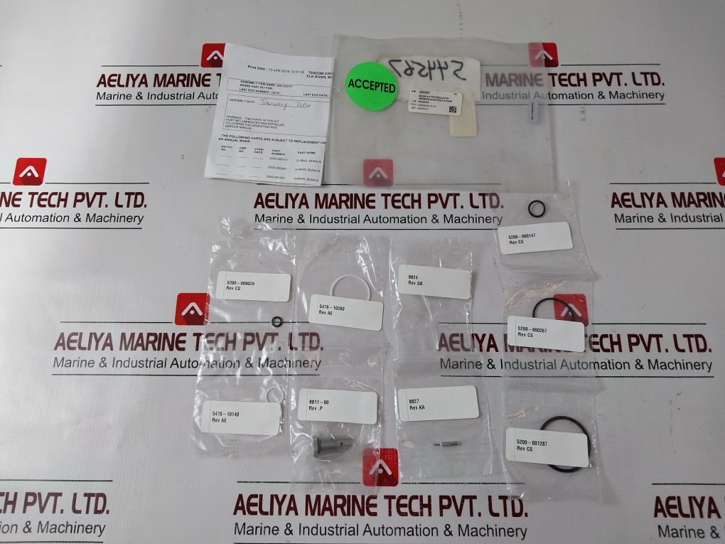 Oceaneering 0333661 Repair Kit For Pressure Regulator – Aeliya Marine Tech