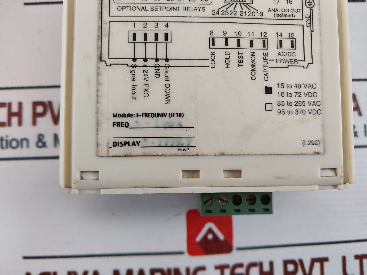 Texmate Di-50E Digital Panel Meter – Aeliya Marine Tech