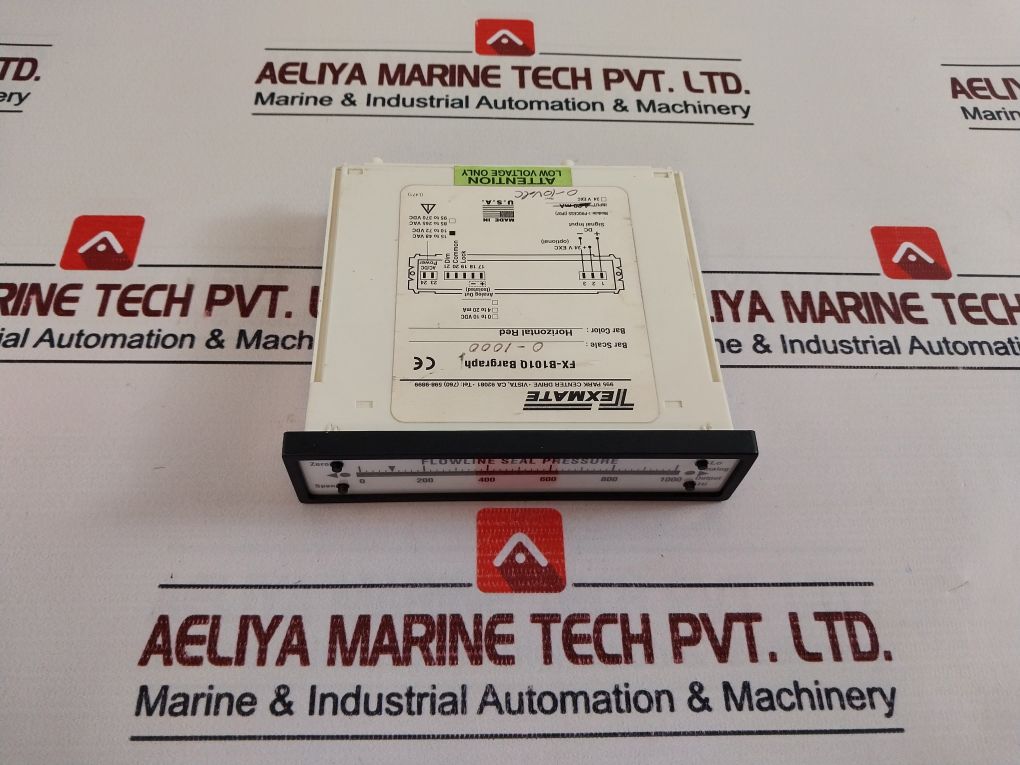 Texmate Fx-b101Q Bargraph Flowline Seal Pressure 0-1000 – Aeliya Marine ...