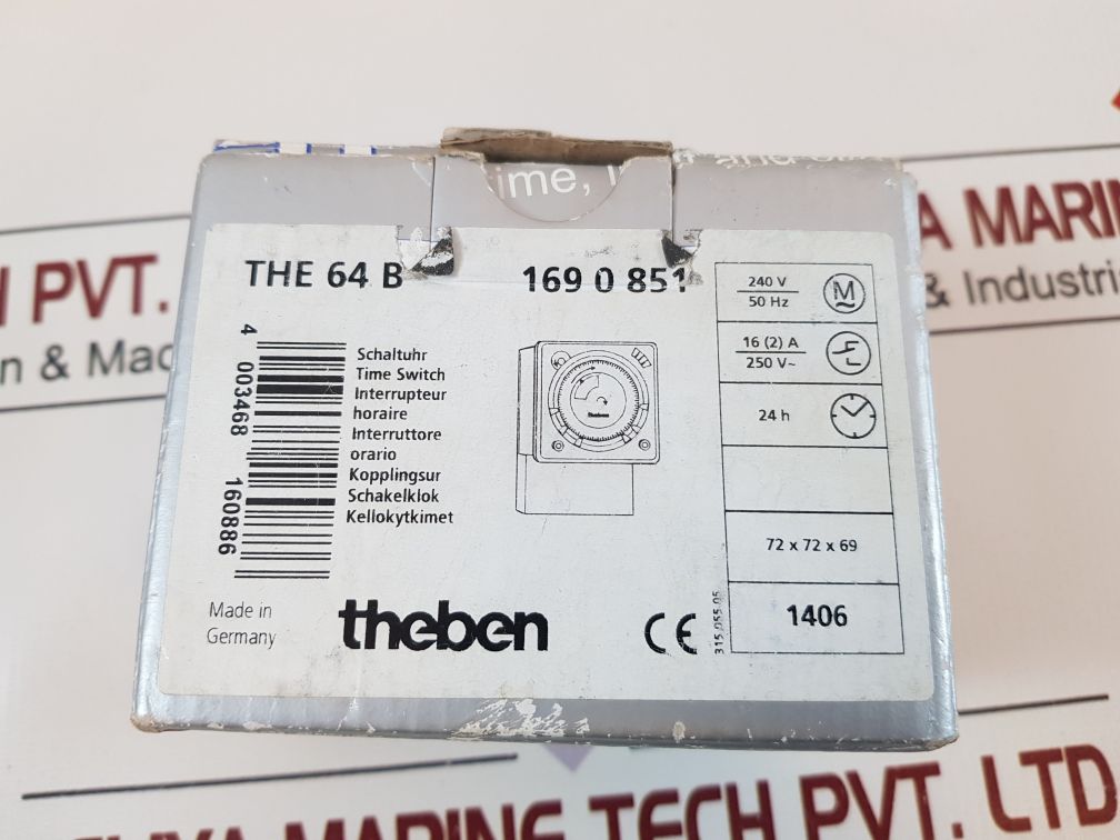 Theben The64B 24 Hour Electric Timer – Aeliya Marine Tech