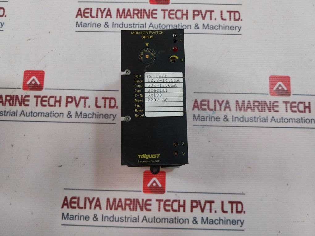Tillquist Sr 135 Monitor Switch – Aeliya Marine Tech