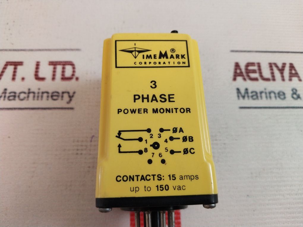 Timemark A258B 3 Phase Power Monitor – Aeliya Marine Tech