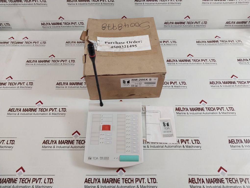Toa Rm-200X S Remote Microphone – Aeliya Marine Tech