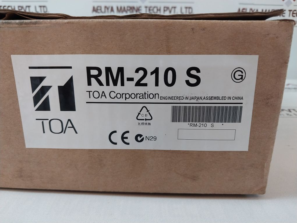 Toa Rm-210 S Remote Microphone Extension – Aeliya Marine Tech