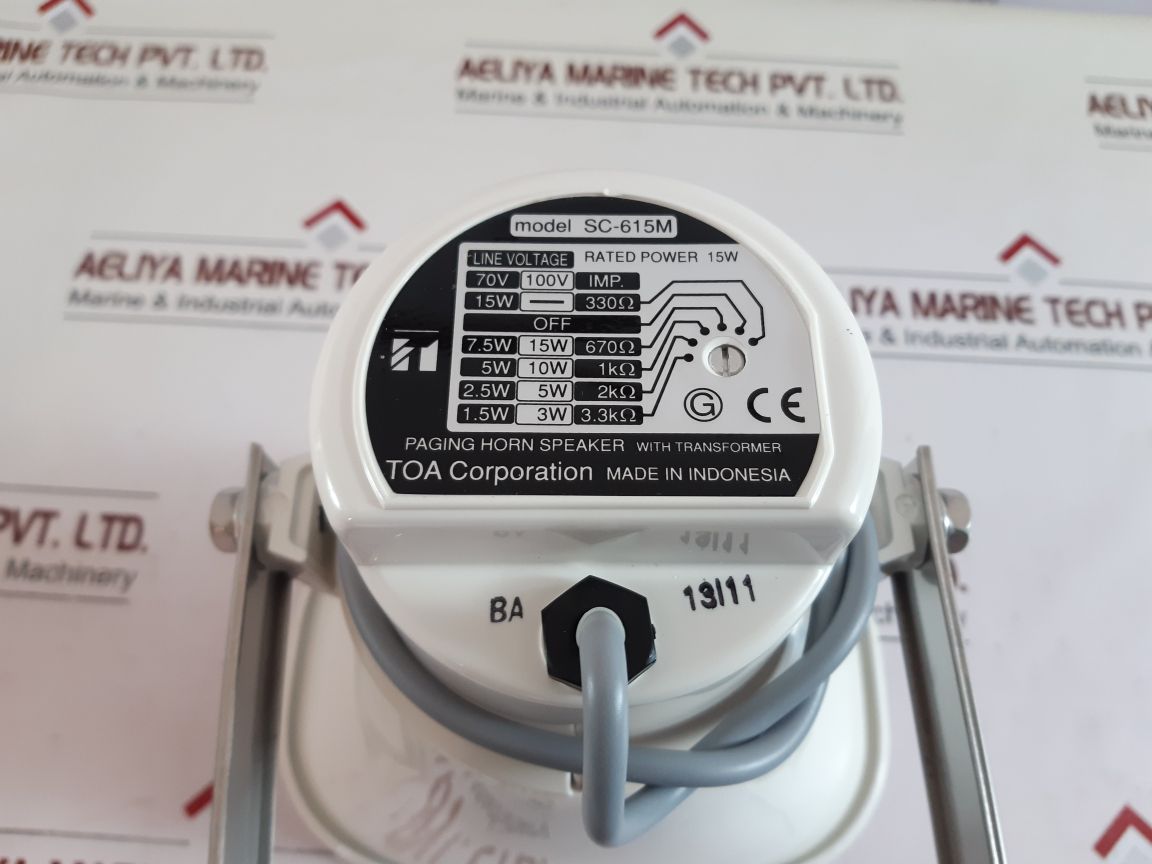 Toa Sc-615M Horn Speaker With Transformer – Aeliya Marine Tech